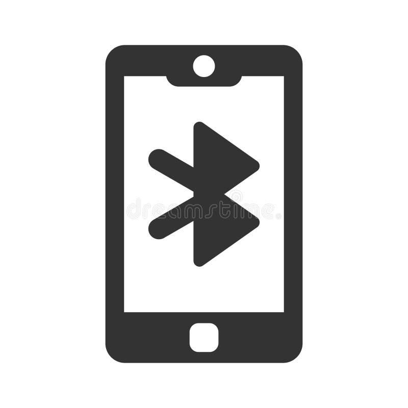 Mobile Bluetooth icon editorial photography. Illustration of phone ...