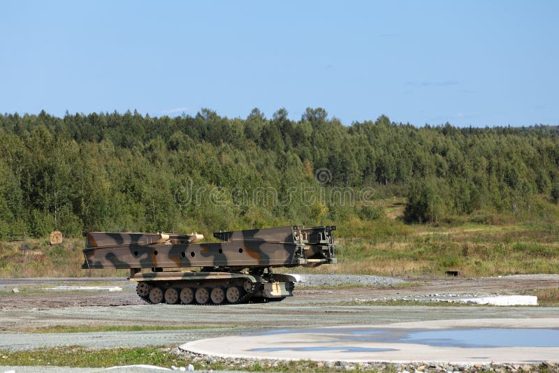 Mobile bridge stock photo. Image of launched, modern - 28962980