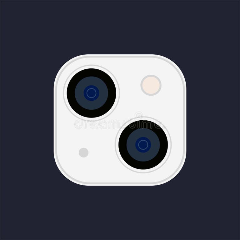 Mobile Camera Vector Icon. Back Came Icon Stock Vector - Illustration ...