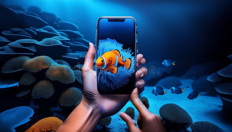 Mobile Capturing Image and Showing Information of Clownfish on the ...