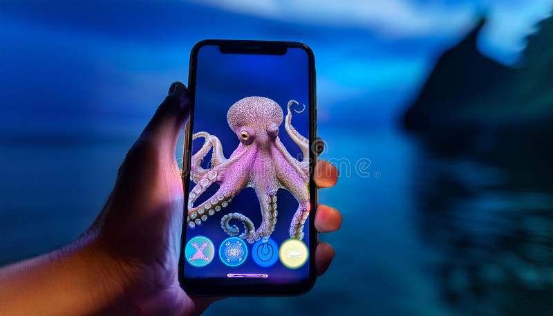 Mobile Capturing Image and Showing Information of Octopus on the ...