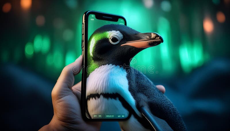 Mobile Capturing Image and Showing Information of Penguin on the ...