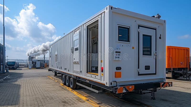 Mobile CCS Unit for Carbon Capture Deployed at Industrial Facility ...