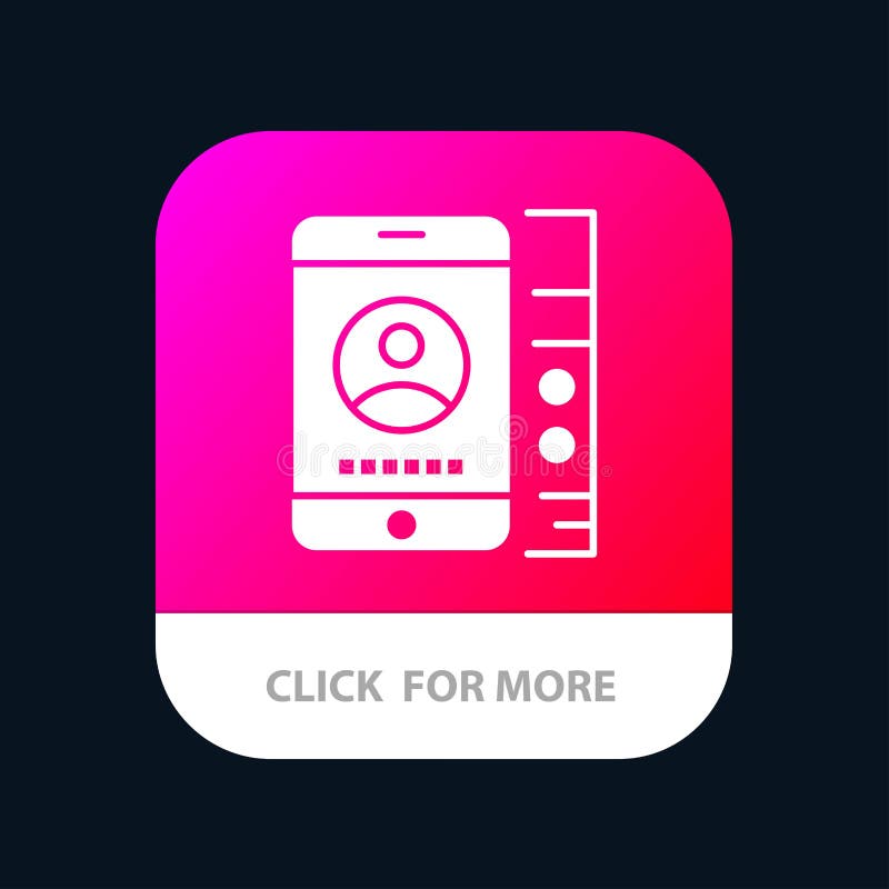 Mobile, Cell, Service, Phone Mobile App Icon Design Stock Vector ...