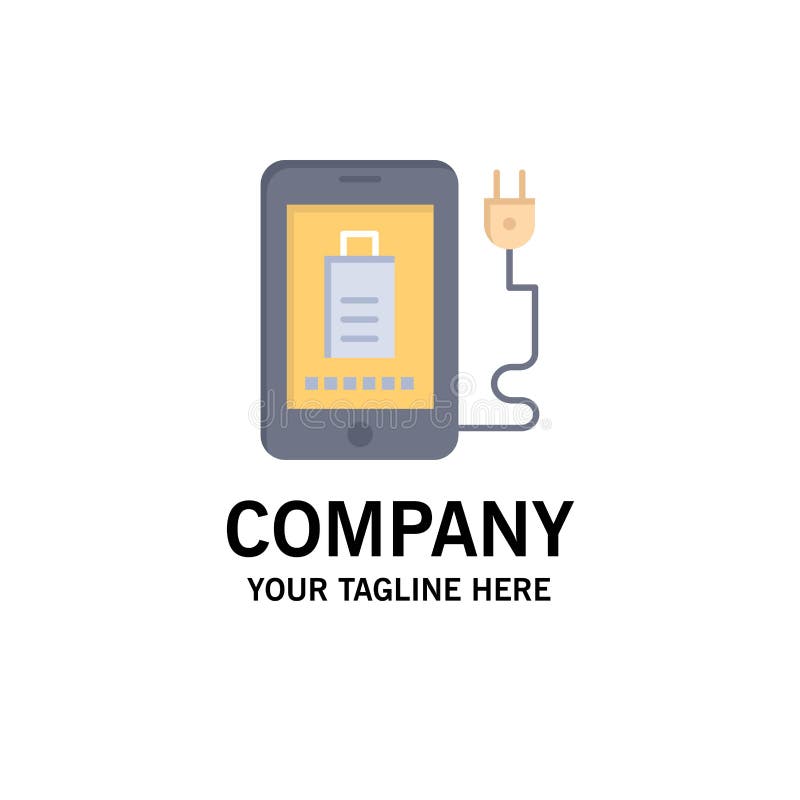 Mobile, Charge, Full, Plug Blue Icon On Abstract Cloud Background Stock ...