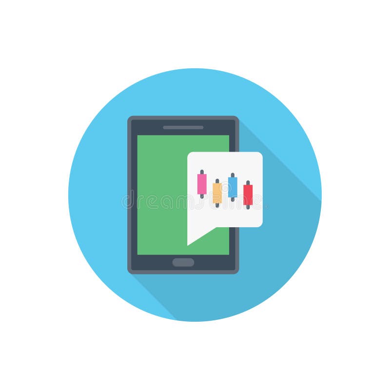 Mobile App UI Chart and Diagram Screens Mockup Kit Stock Vector ...