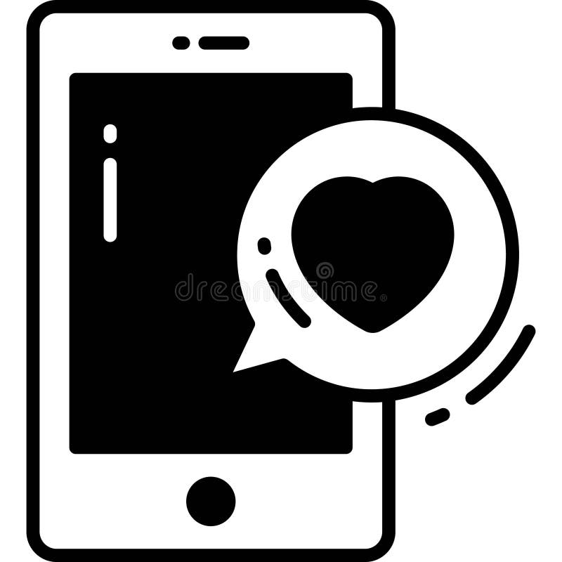 Mobile Chat Icon, Sign and Symbol Icon Stock Vector - Illustration of ...