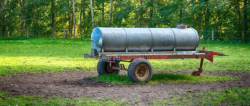 Mobile cistern stock photo. Image of iron, rural, liquid - 101309018
