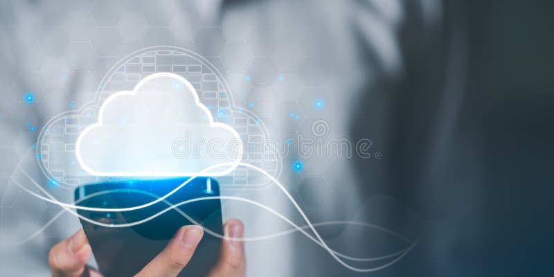 Mobile Cloud Storage Technology, Secure Server Backup, Online Database Access,digital ...