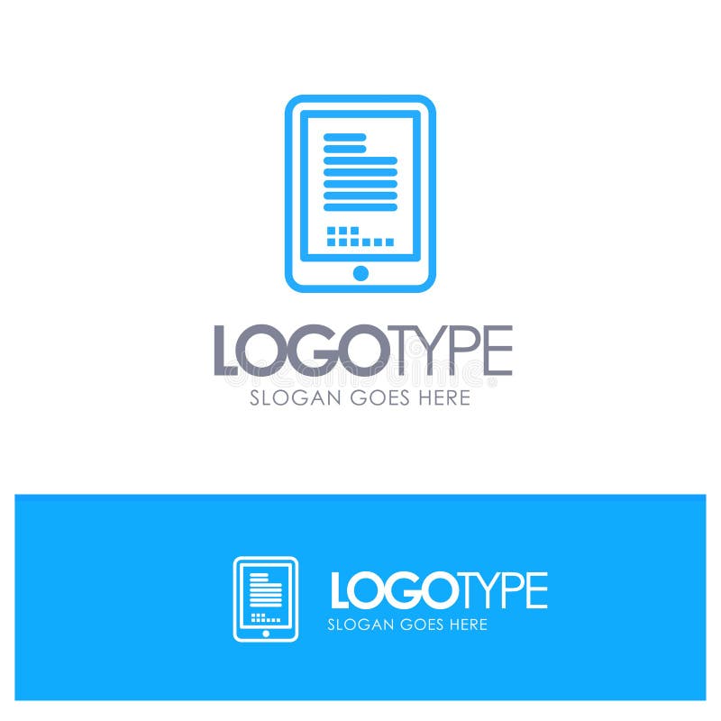 Mobile Coding Hardware Cell Blue Logo Vector Stock Vector Illustration Of Interface