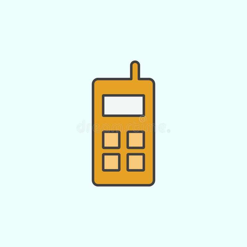 Mobile Ui Color Vector Icon Which Can Easily Modify or Edit Stock ...