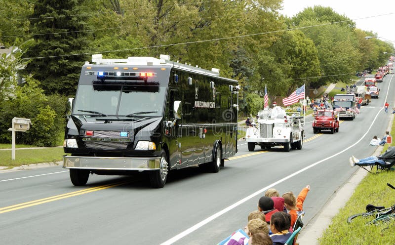 Mobile Command Center stock photo. Image of siren, search - 1942874