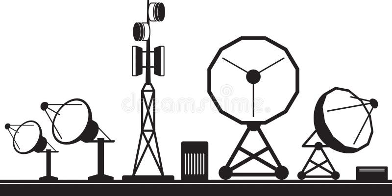 Base Station Linear Icon Concept. Base Station Line Vector Sign, Symbol ...