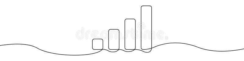 Mobile Communication Icon Line Continuous Drawing Vector. One Line ...