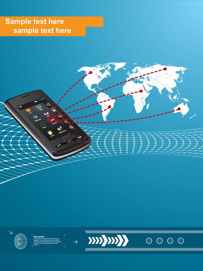 Technology and Growth Chart Stock Vector - Illustration of abstract ...