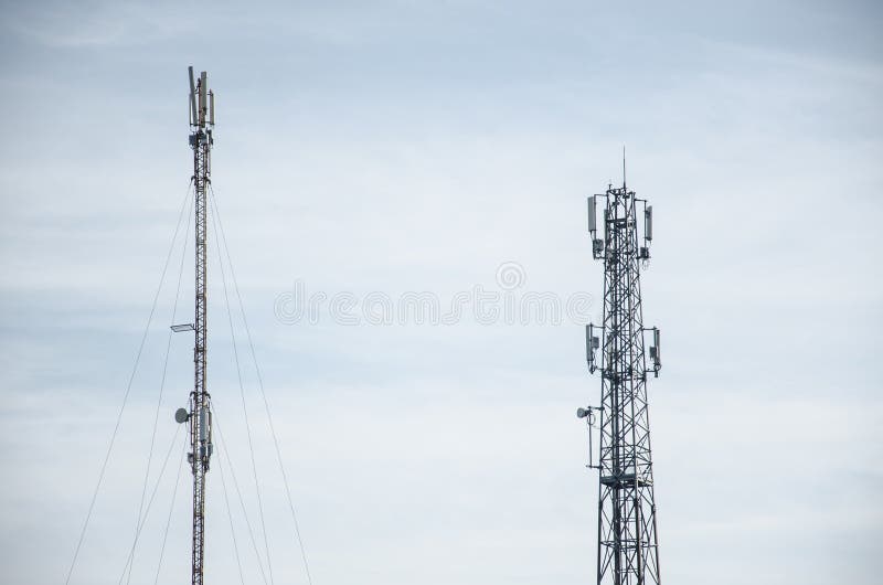 3G, 4G. Mobile Phone Base Station. Development of Communication System ...