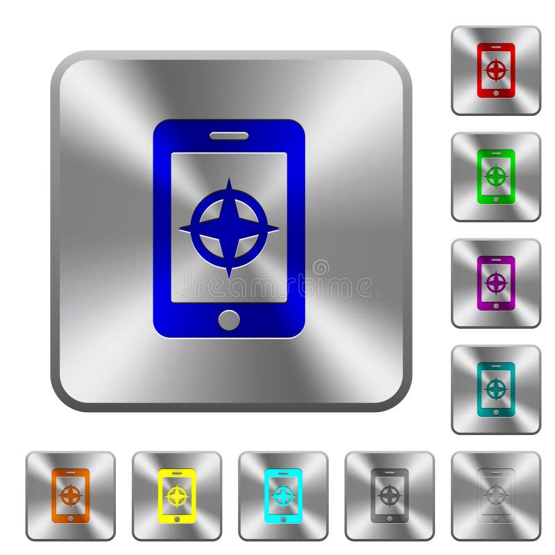 Metal Yellow Compass Stock Illustrations – 334 Metal Yellow Compass ...