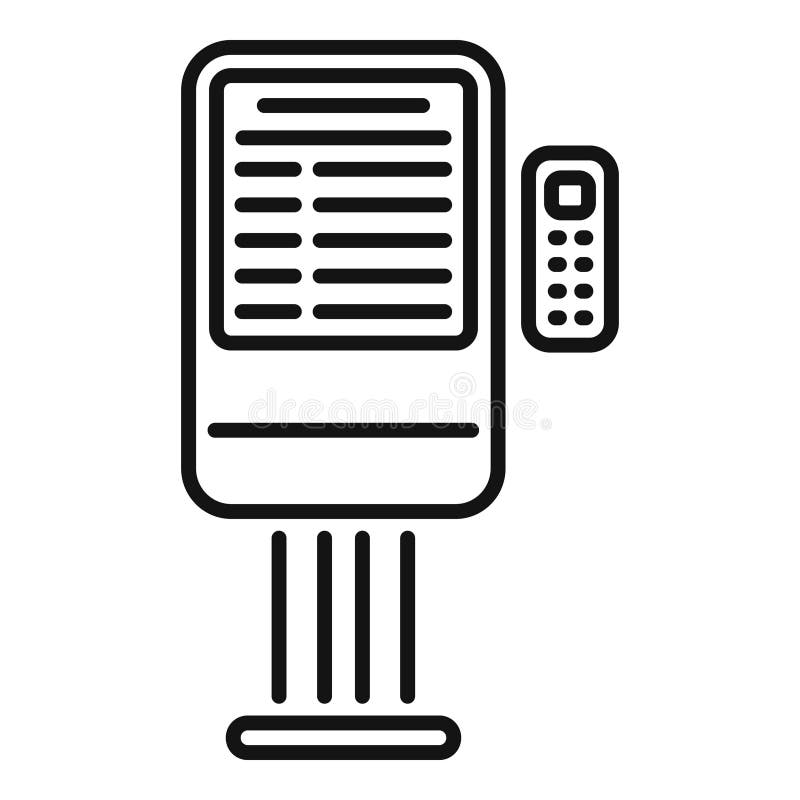 Mobile Conditioner with Remote Control Cooling System Icon Stock Vector ...