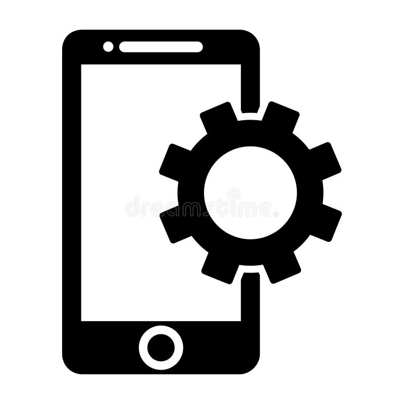 Configuration Icon Vector Symbol Design Illustration Stock Vector ...