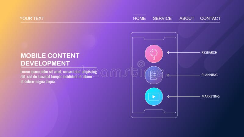 Mobile Content Sharing Concept with Smartphone and Social Media Apps ...