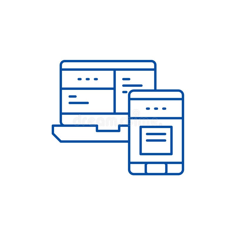 Online Control System Black Icon, Vector Sign on Isolated Background ...