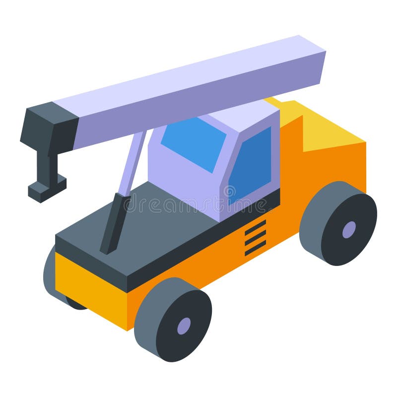 Mobile Crane Lifting Heavy Load during Construction Work Stock ...