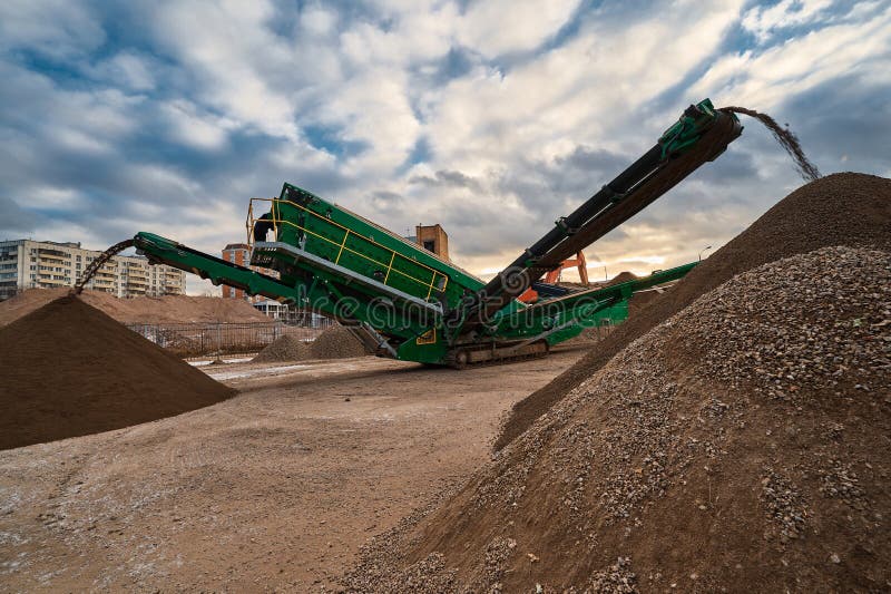 Construction Demolition Sorting Plant Stock Photos - Free & Royalty ...