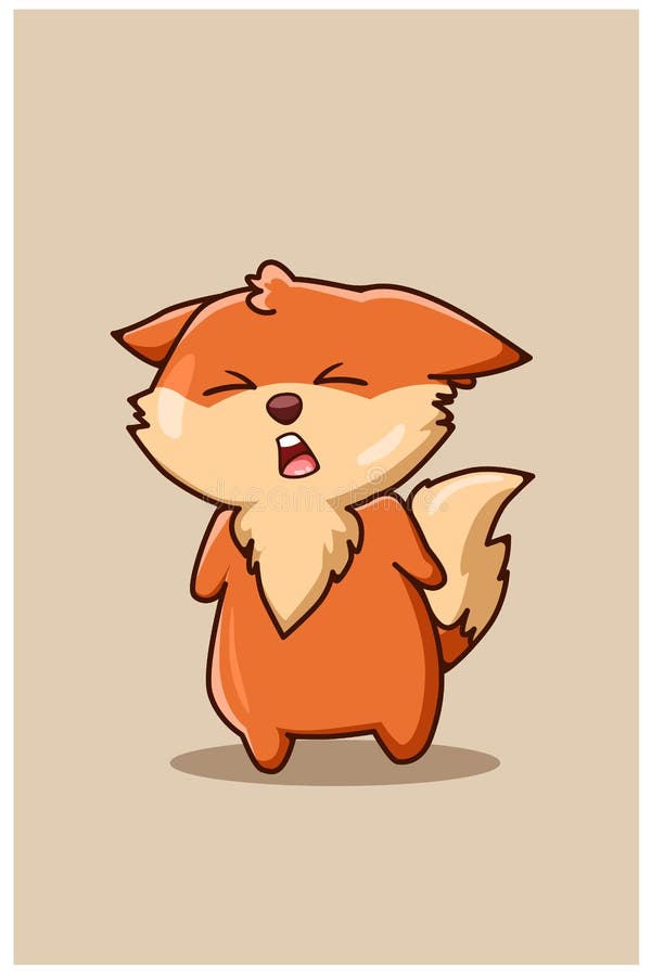 Angry Red Fox Stock Illustrations – 302 Angry Red Fox Stock ...