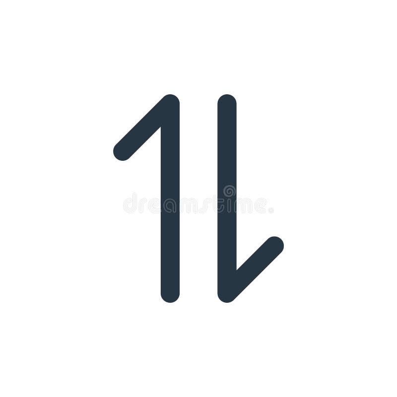 Mobile Data Icon Vector from Basic Ui Concept. Thin Line Illustration ...