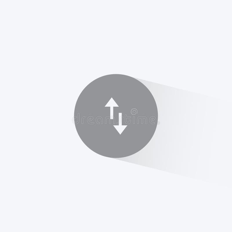 Mobile Data Icon Vector in Trendy Flat Style. Internet Connection ...