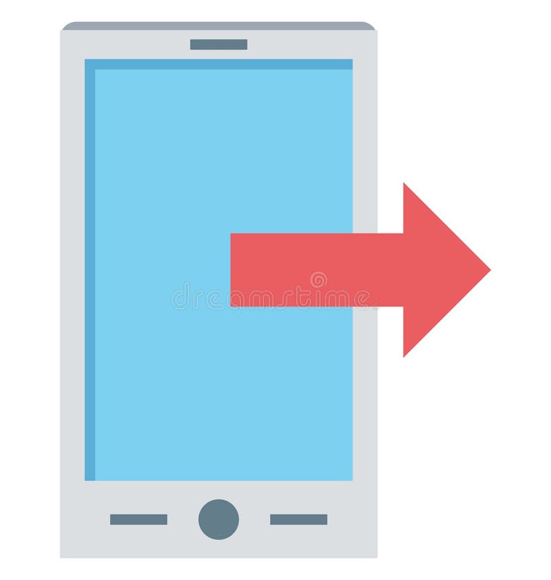 Mobile Data Share, Mobile Data, Isolated Vector Icons that Can Be ...