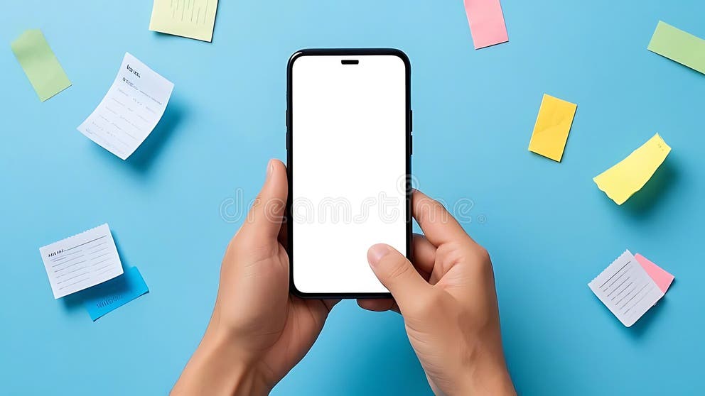 Mobile Data Sharing Technology Stock Illustration - Illustration of ...