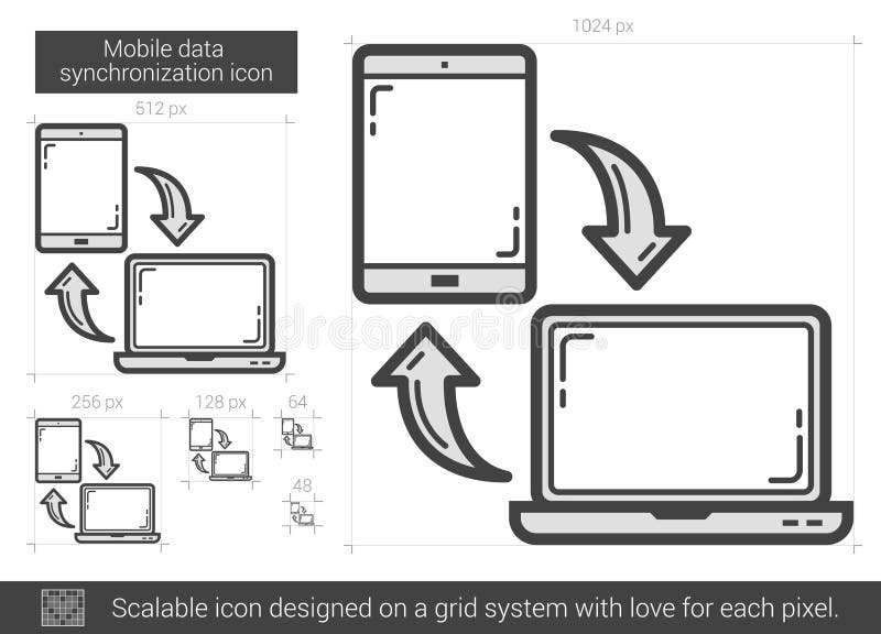 Mobile Synchronization Cloud Application Megaphone Interface Concept ...
