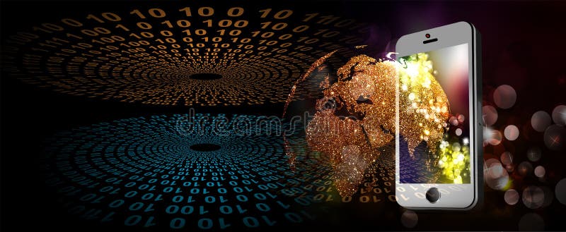 Technology Binary Web Glob Background.artificial Intelligence Virtual ... Technology Binary Web Glob Background.artificial Intelligence Virtual ...