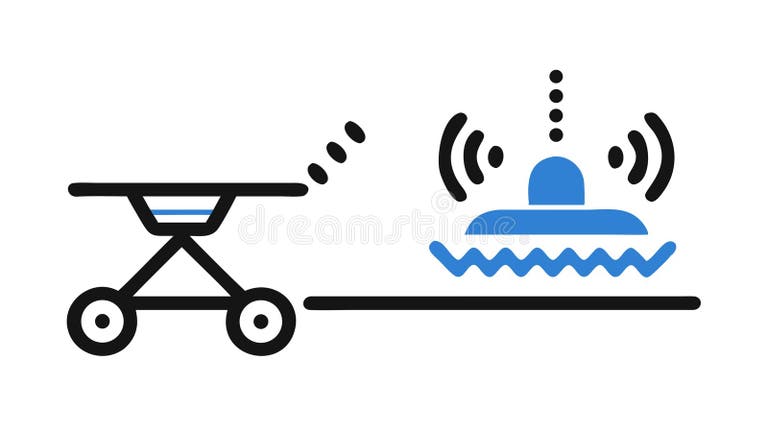 Mobile Data Terminal, Wireless Connectivity, Vector Design Generative ...