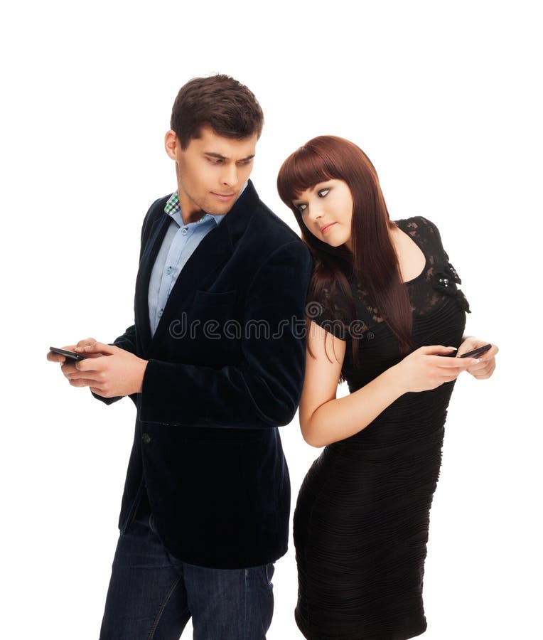 Mobile date stock image. Image of messaging, girlfriend - 37083387