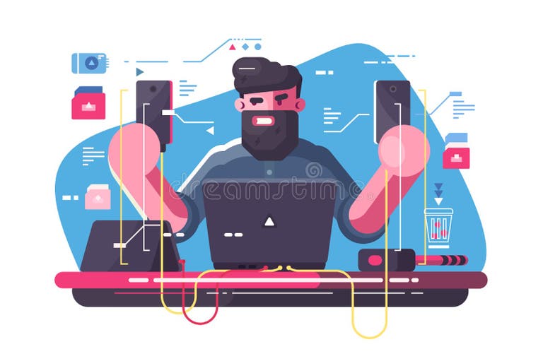 Guy Male Developer Stock Illustrations – 992 Guy Male Developer Stock ...