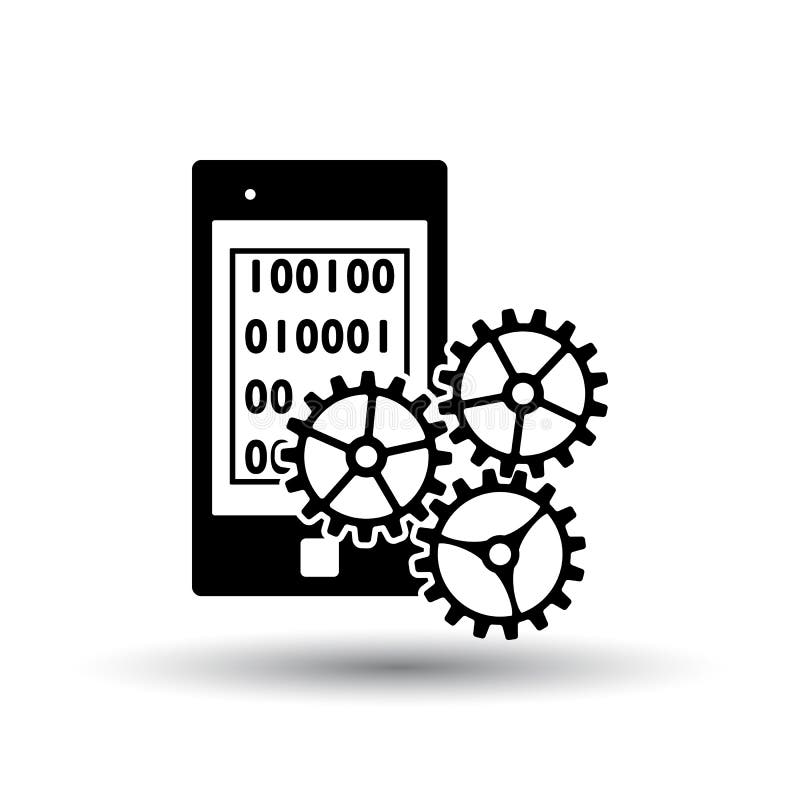 Mobile Development Icon stock vector. Illustration of icon - 145641975