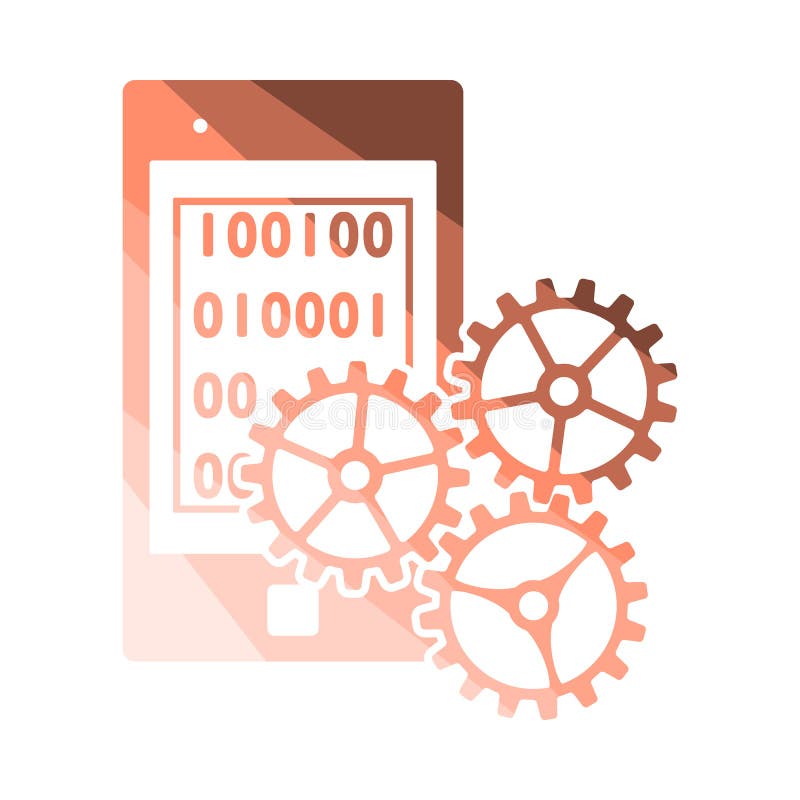 Mobile Development Icon stock vector. Illustration of symbol - 147736137