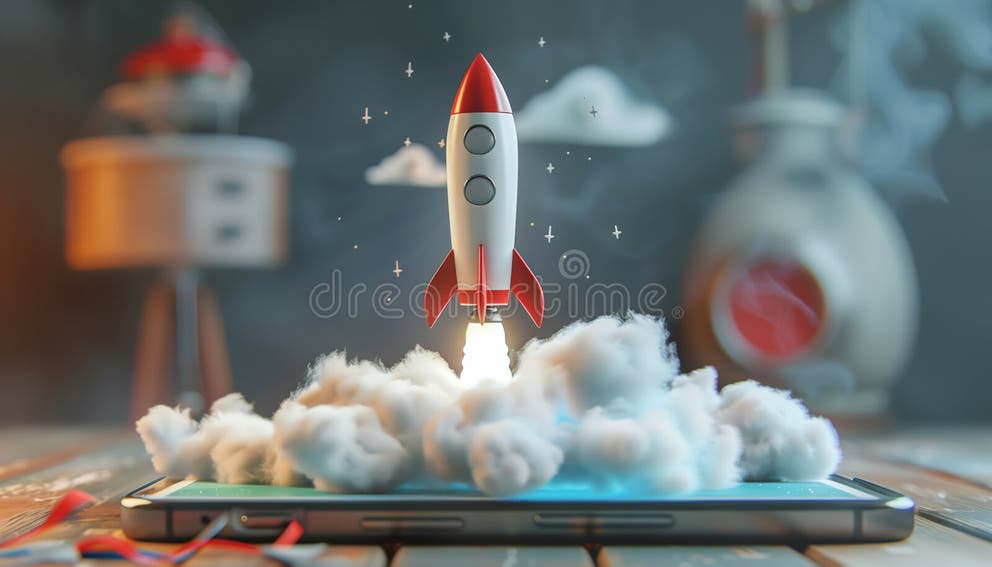 Mobile Device Launches Rocket into Space: a Creative Concept with ...