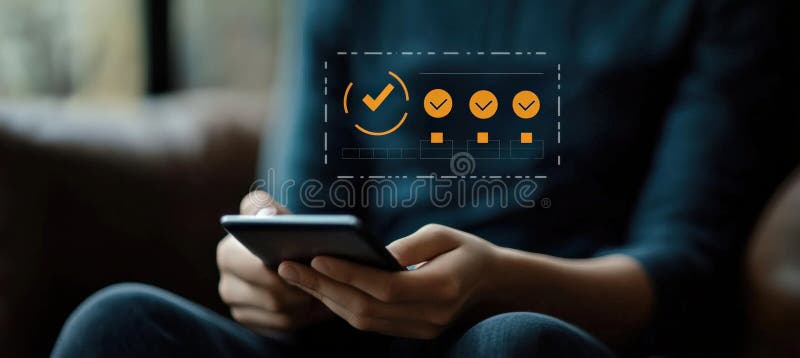 Mobile Device User Interface Feedback System Stock Illustration ...