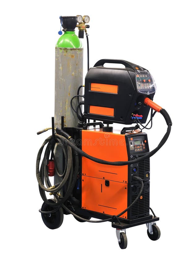 Mobile device for welding stock photo. Image of business - 23844006