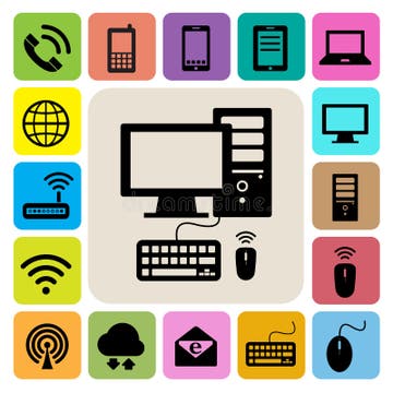 Computer Connections Stock Illustrations – 50,938 Computer Connections ...