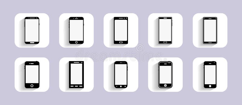 Mobile Devices Touchscreen Interface Stock Illustrations – 623 Mobile ...