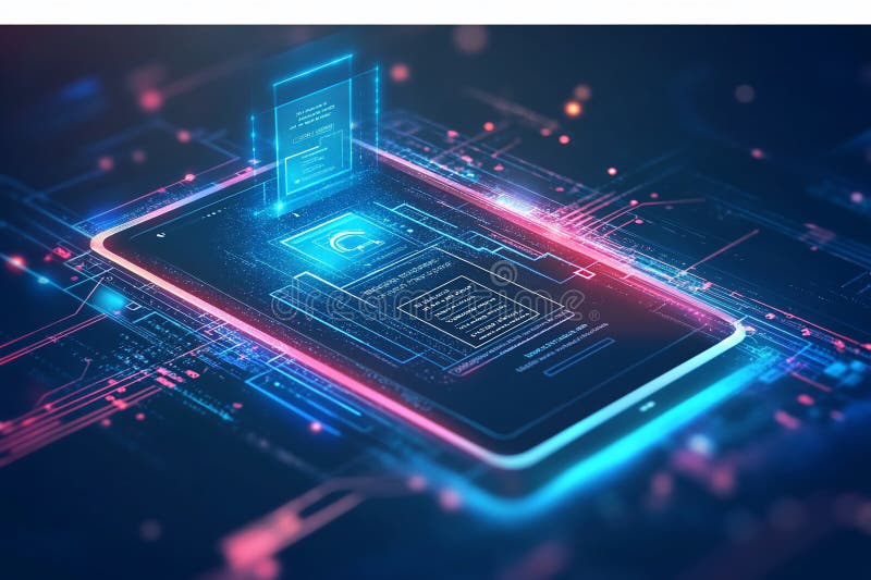 Efficient Mobile Document Management Stock Illustrations – 199 ...