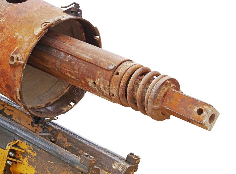 Mobile Drilling Rigs on Vehicles at Construction Site Stock Image ...