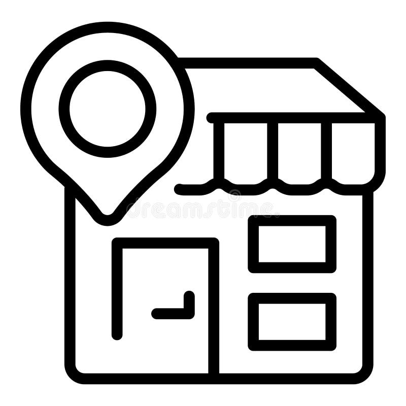 Shop Point Outline Icon Stock Illustrations – 2,128 Shop Point Outline ...