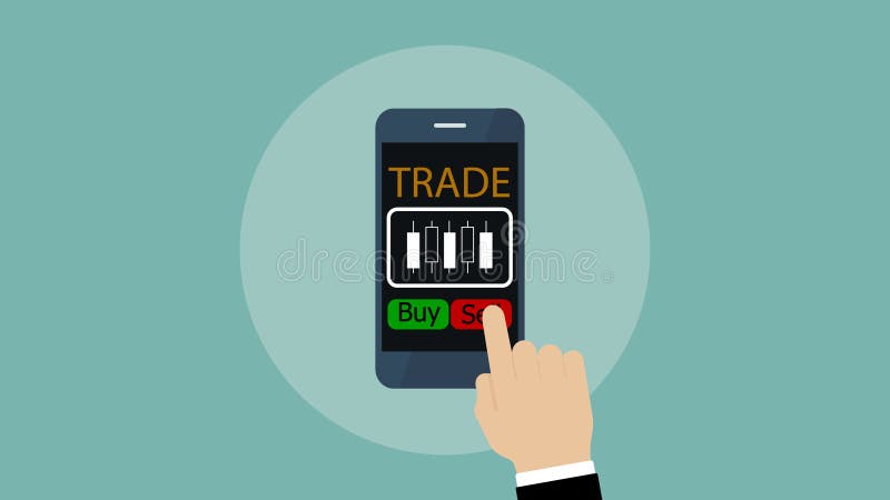 Mobile Exchange Trading App, Forex Exchange on Smartphone, Investment ...