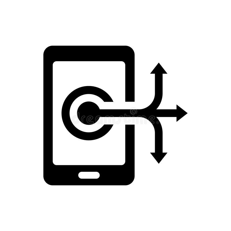 Iphone Share Icon Vector