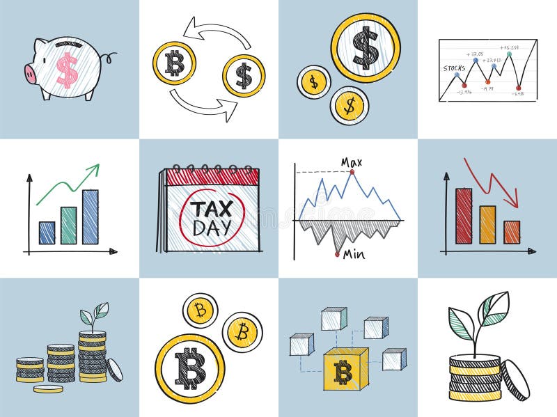 Finance and Financial Performance Concept Illustration Stock Vector ...